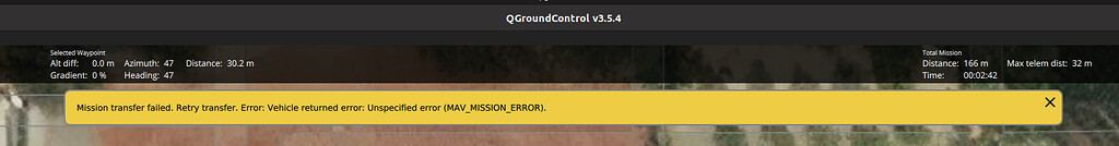 qgc任务上载无人机失败 - Kerloud UAV (无人机) - DASA forum